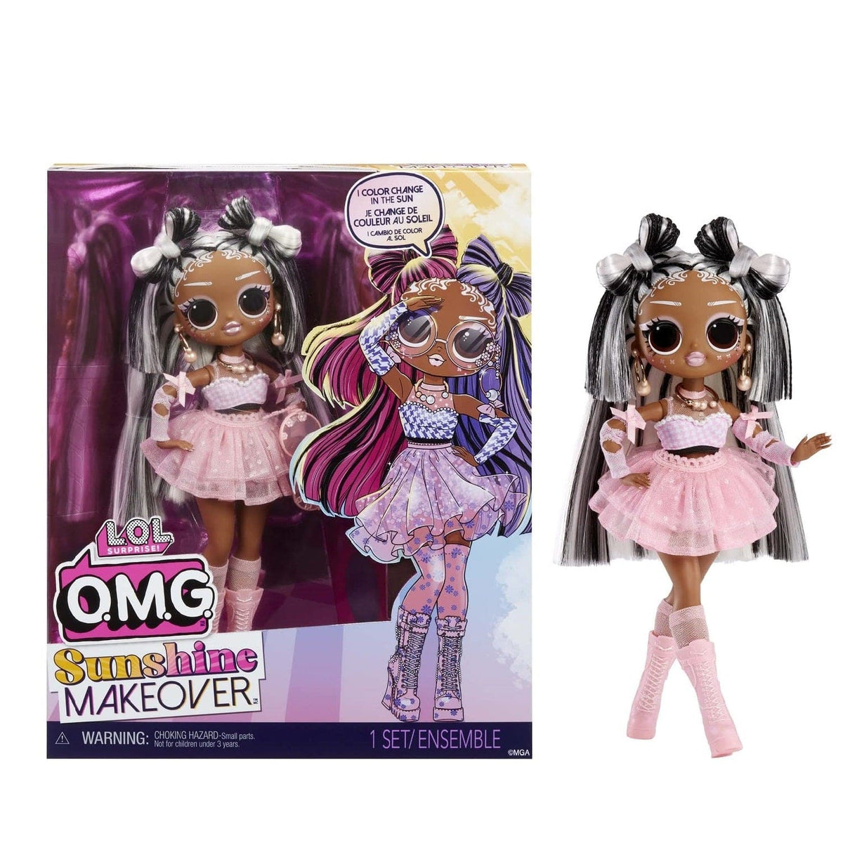 LOL Surprise OMG Sunshine Makeover Switches Doll