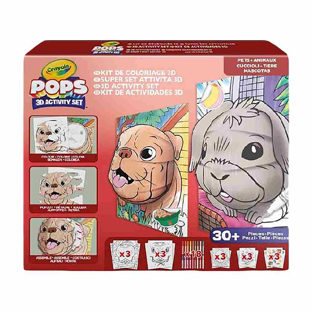 Crayola Pops Activity Set - Pets