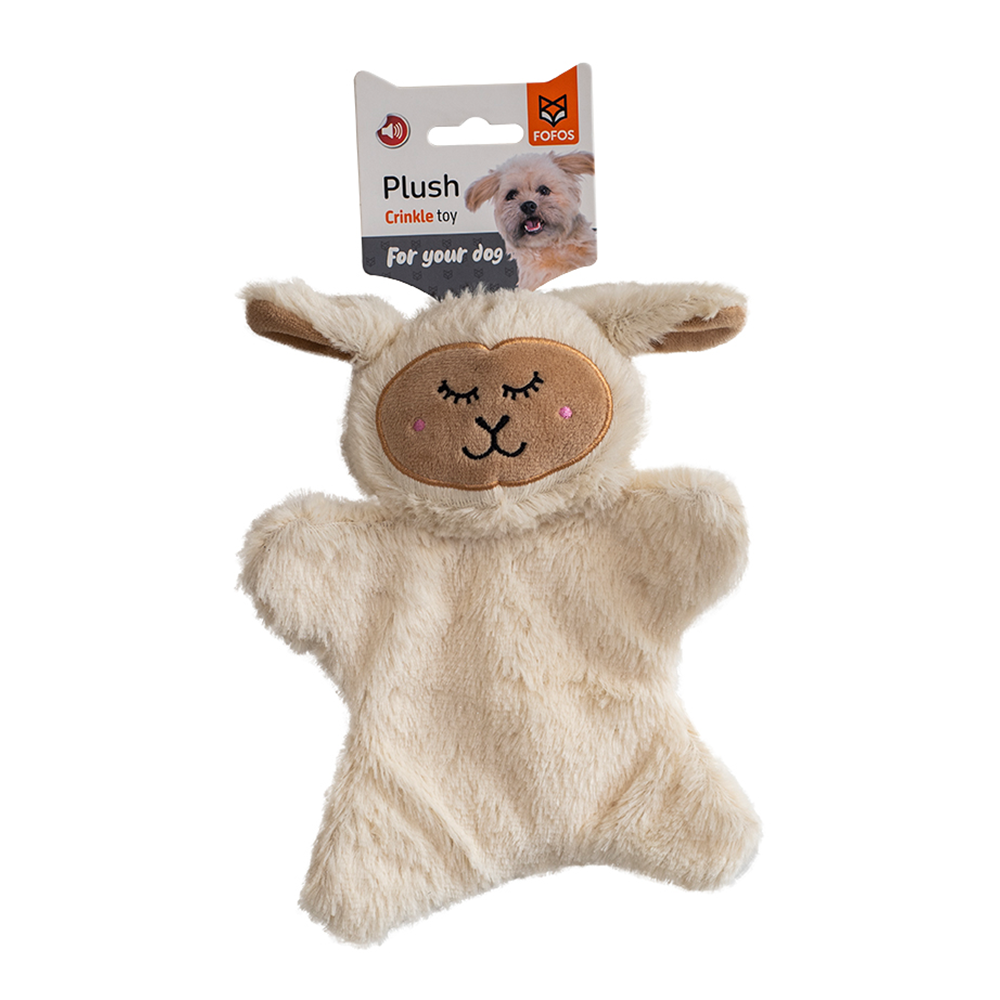 FOFOS Glove Plush Sheep Dog Toy – flitit
