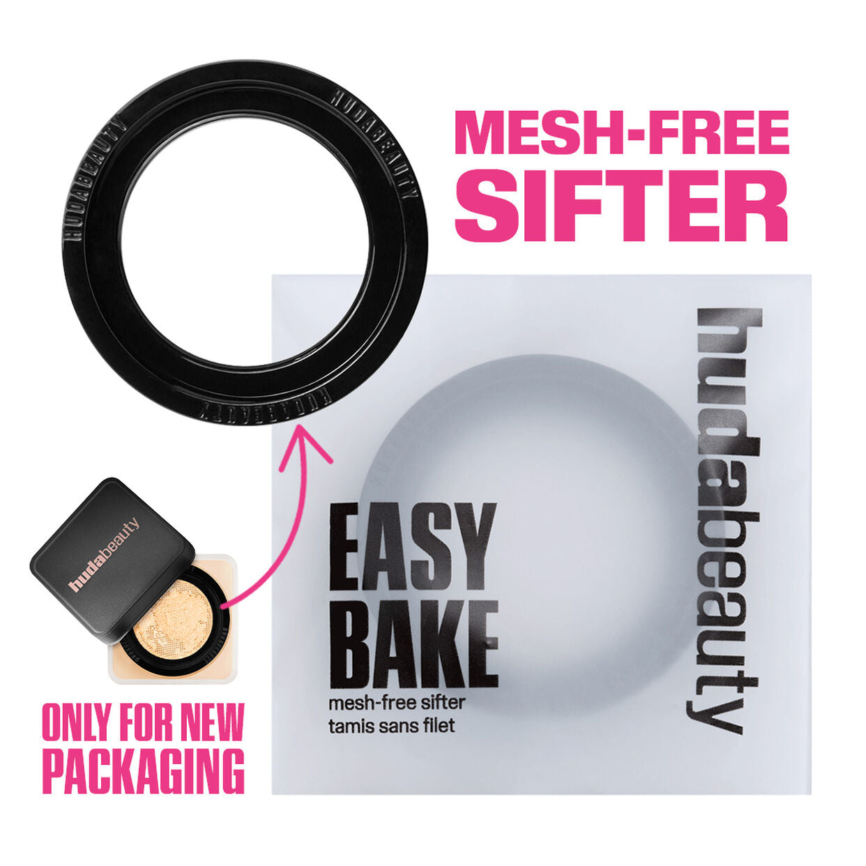 Huda Beauty Easy Bake Sifter Without Mesh – flitit