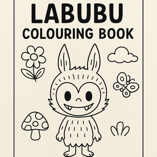 Labubu Digital Colouring Book (PDF) – Flitit - Online Store