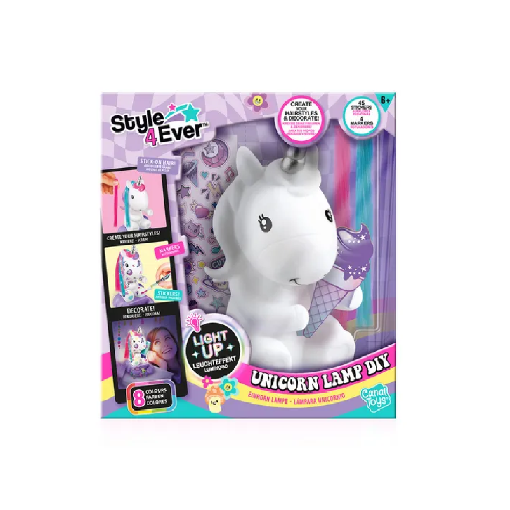 Canal Toys Style 4 Ever Unicorn DIY Light-Up – Flitit - Online Store