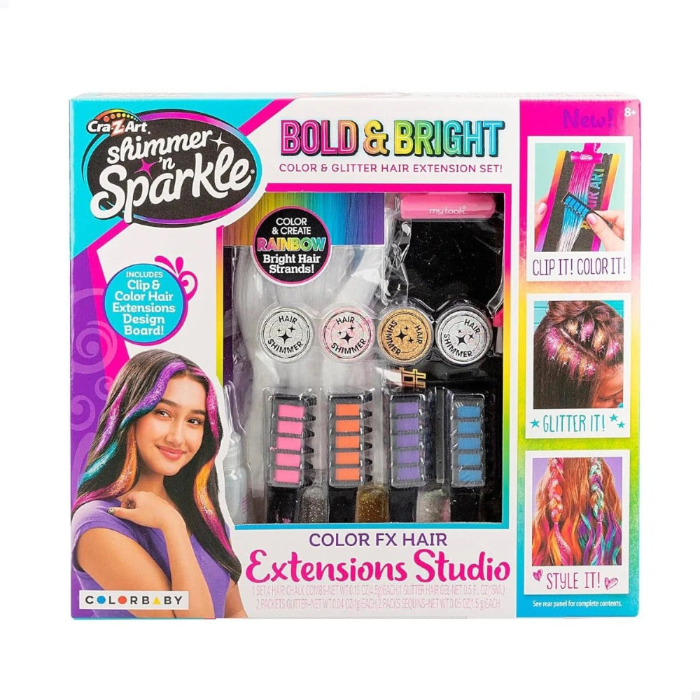 Shimmer N Sparkle Color FX Hair Extension Studio (SNS-65594)