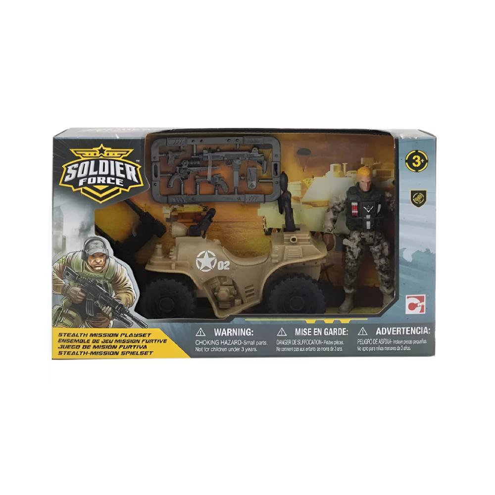 Soldier Force Stealth Mission Playset– flitit