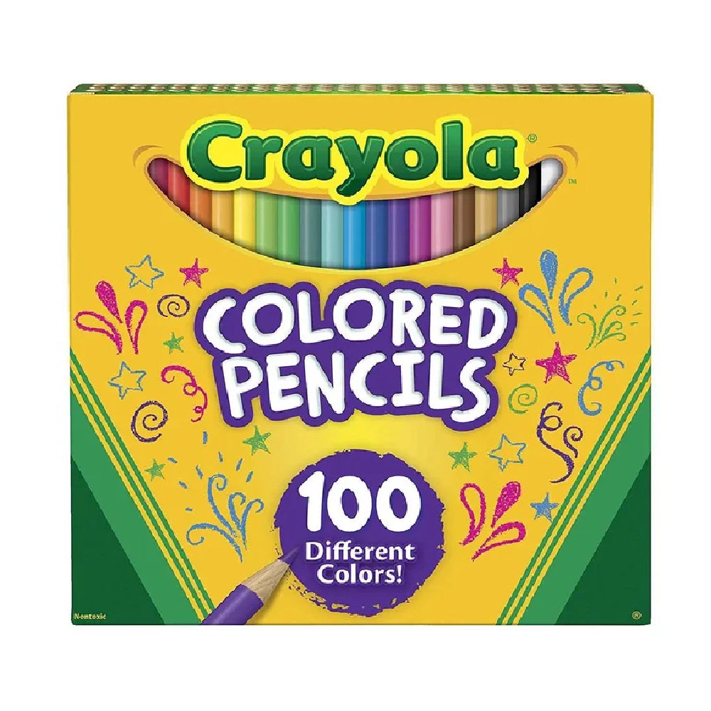 Crayola 100 ct. Colored Pencils, 100 different colors – Flitit - Online ...