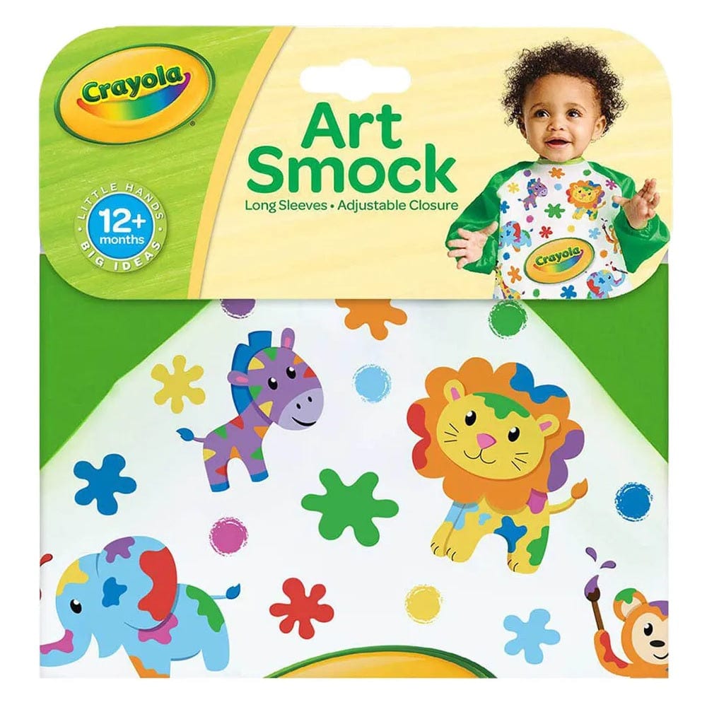 Crayola - My 1st-Art Smock Apron - Green – Flitit - Online Store