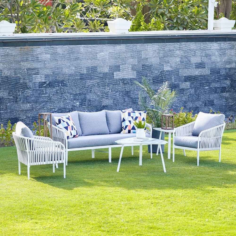 Paris Steel Sofa Set