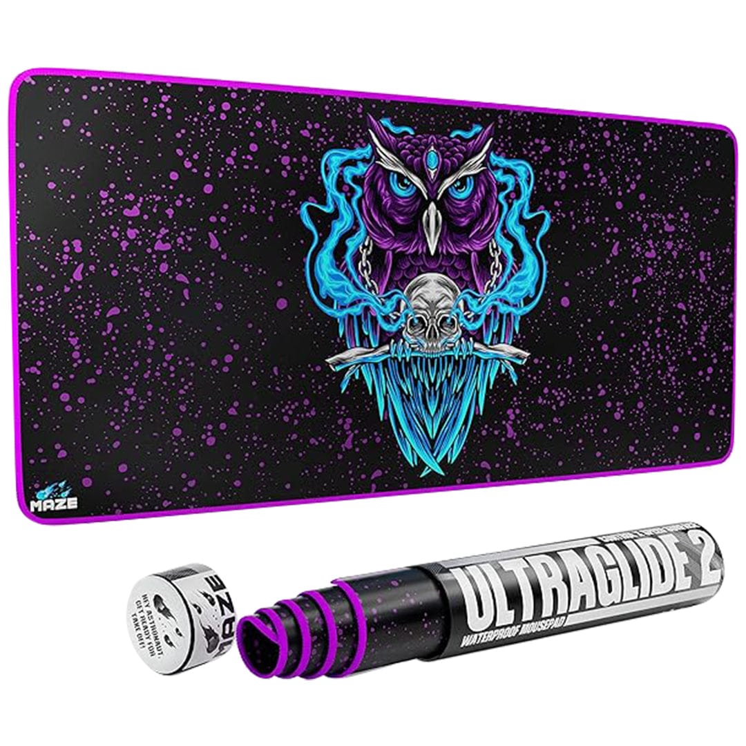 Maze Night OWL-B 2XL Mousepad – Flitit - Online Store