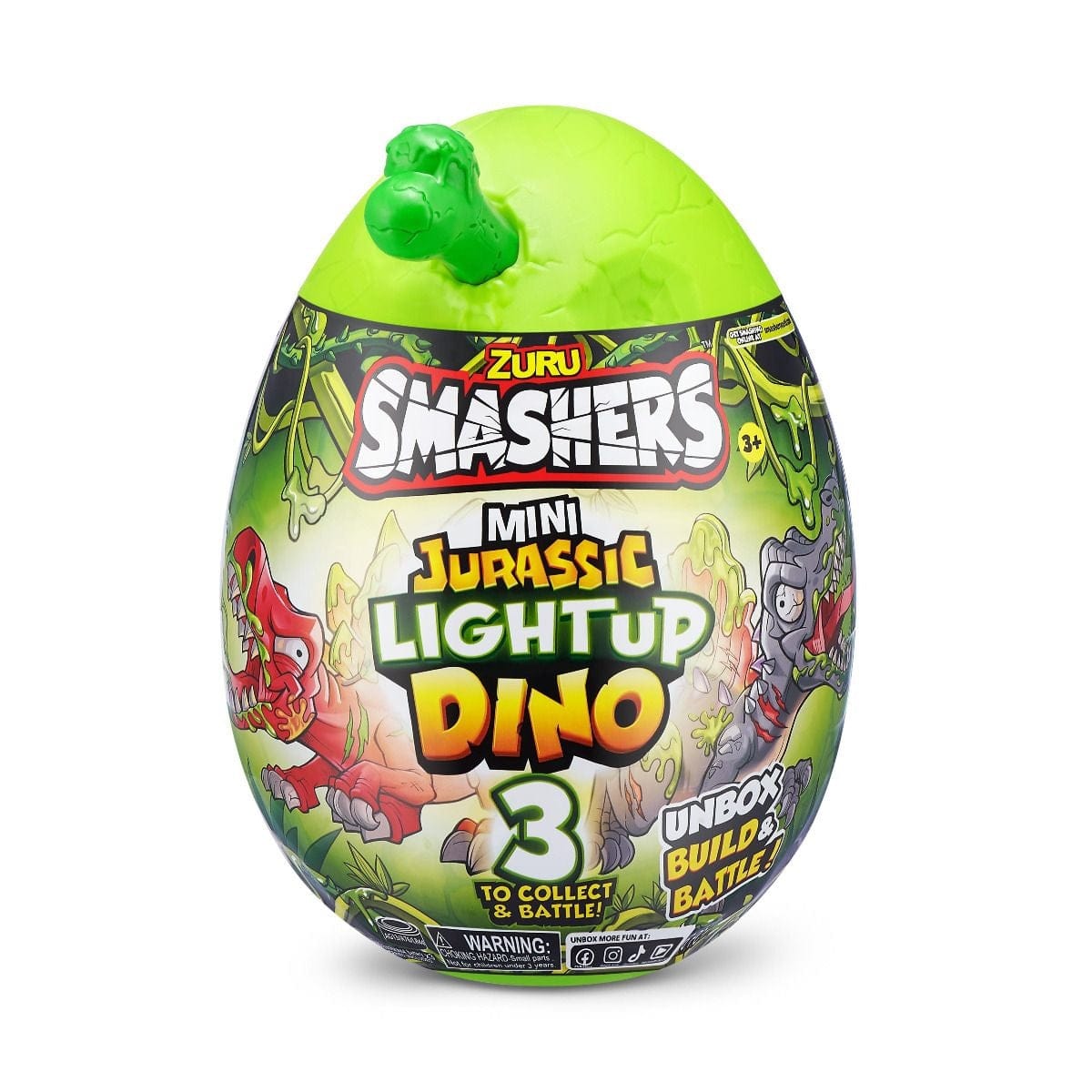 Smashers Jurassic-Series 1 Mini Light-Up Dino