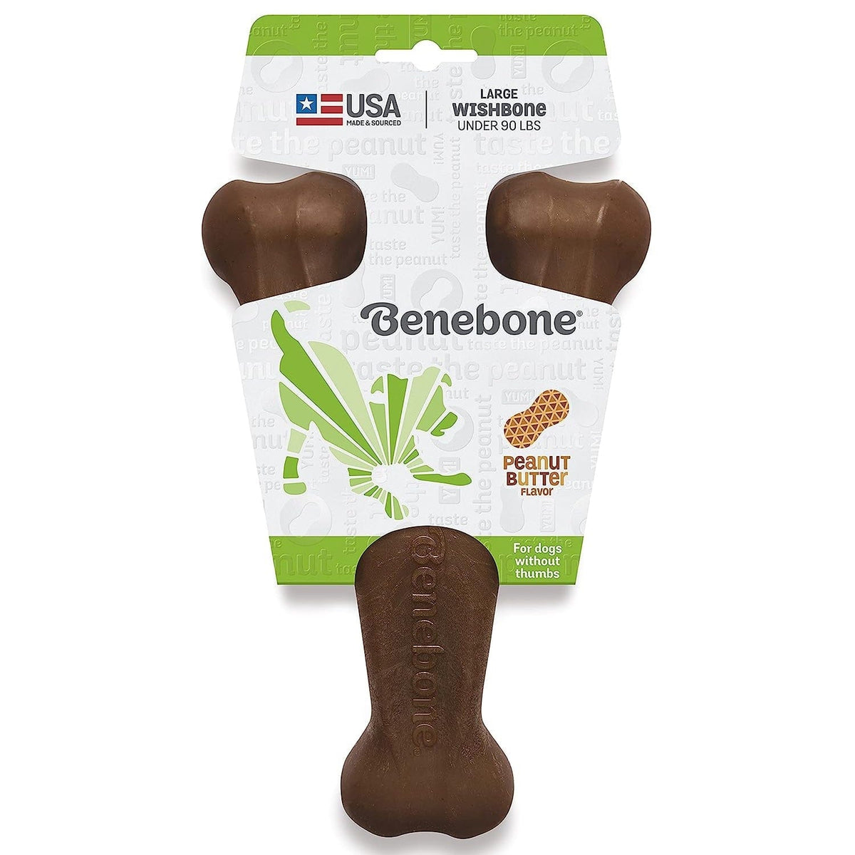 Benebone Wishbone Peanut - Large