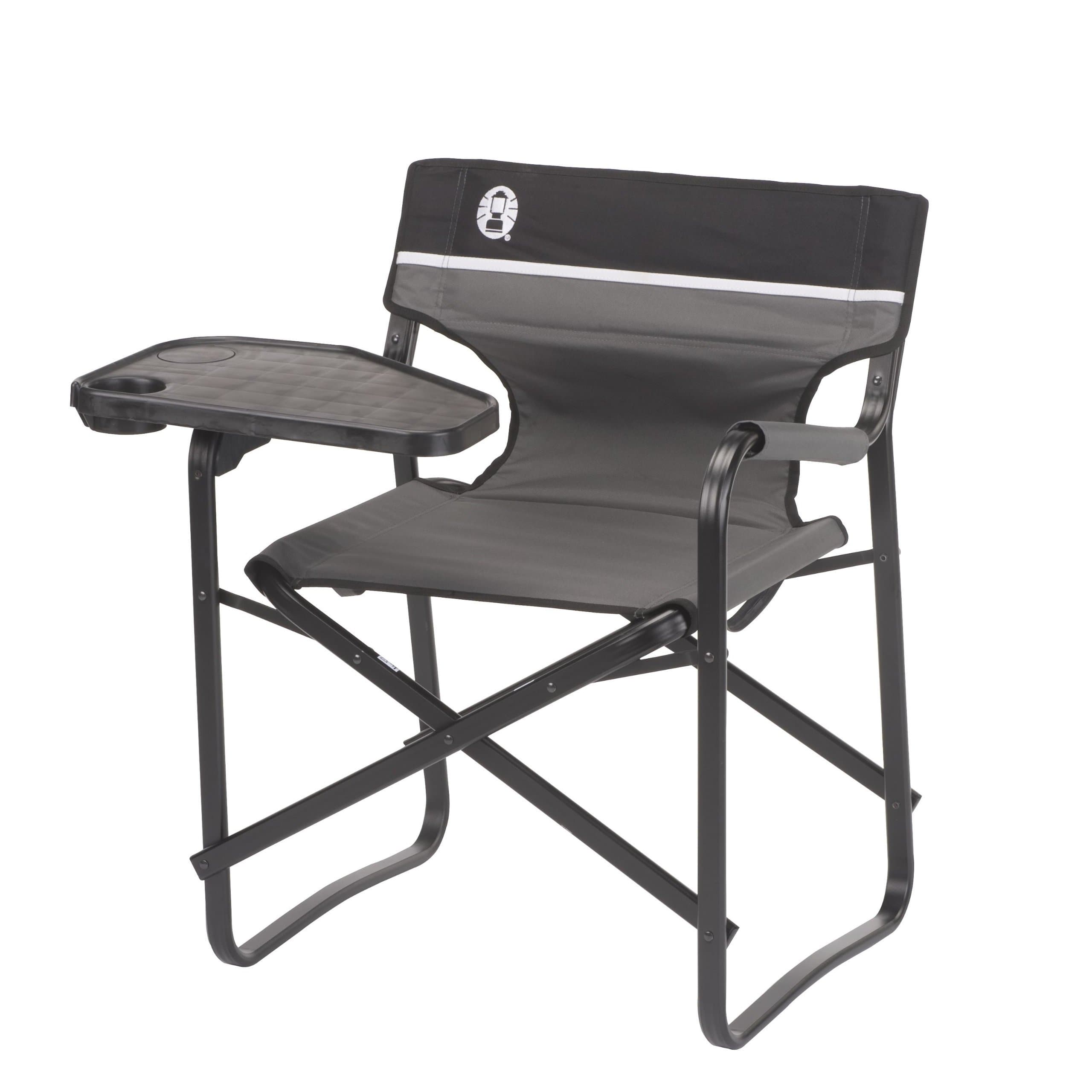 Coleman Aluminum Chair With Side Table Assorted – flitit