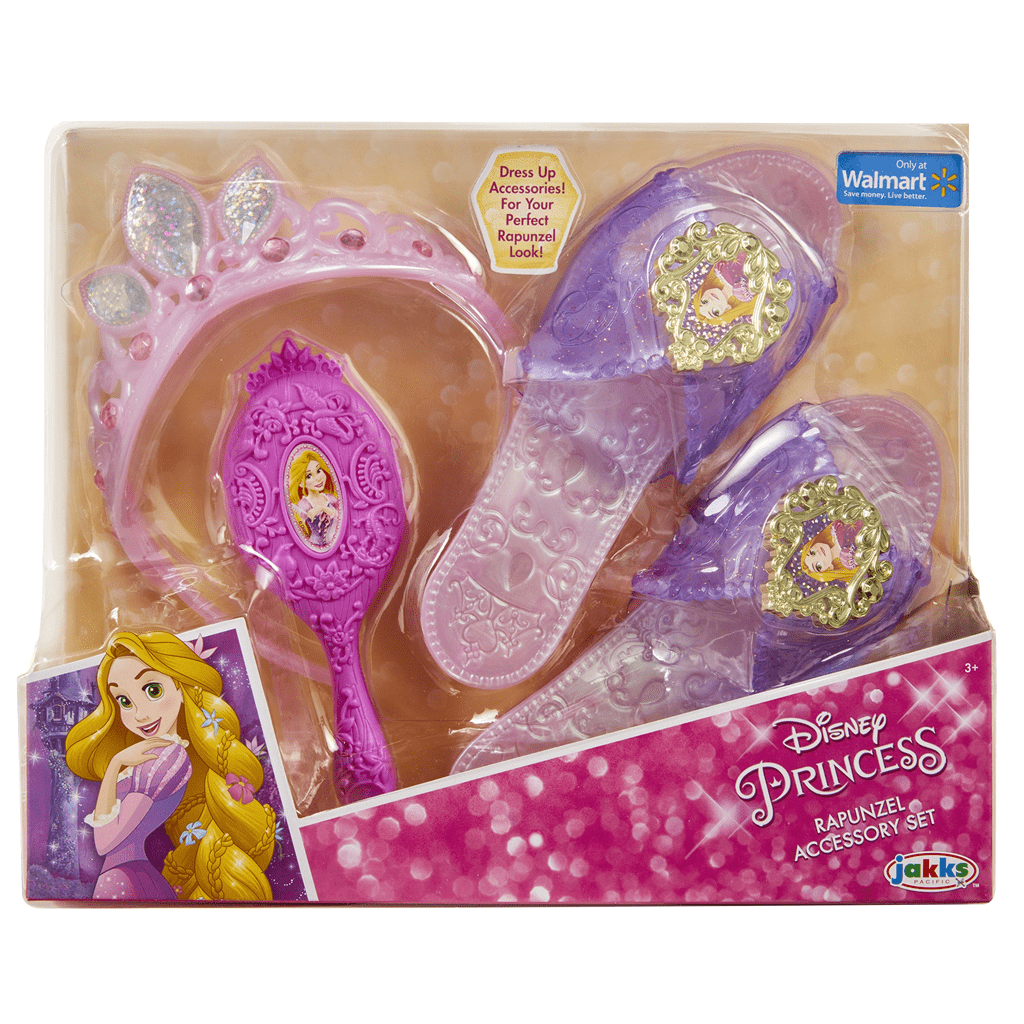 Disney Princess Rapunzel Accessories Set - Pink Purple