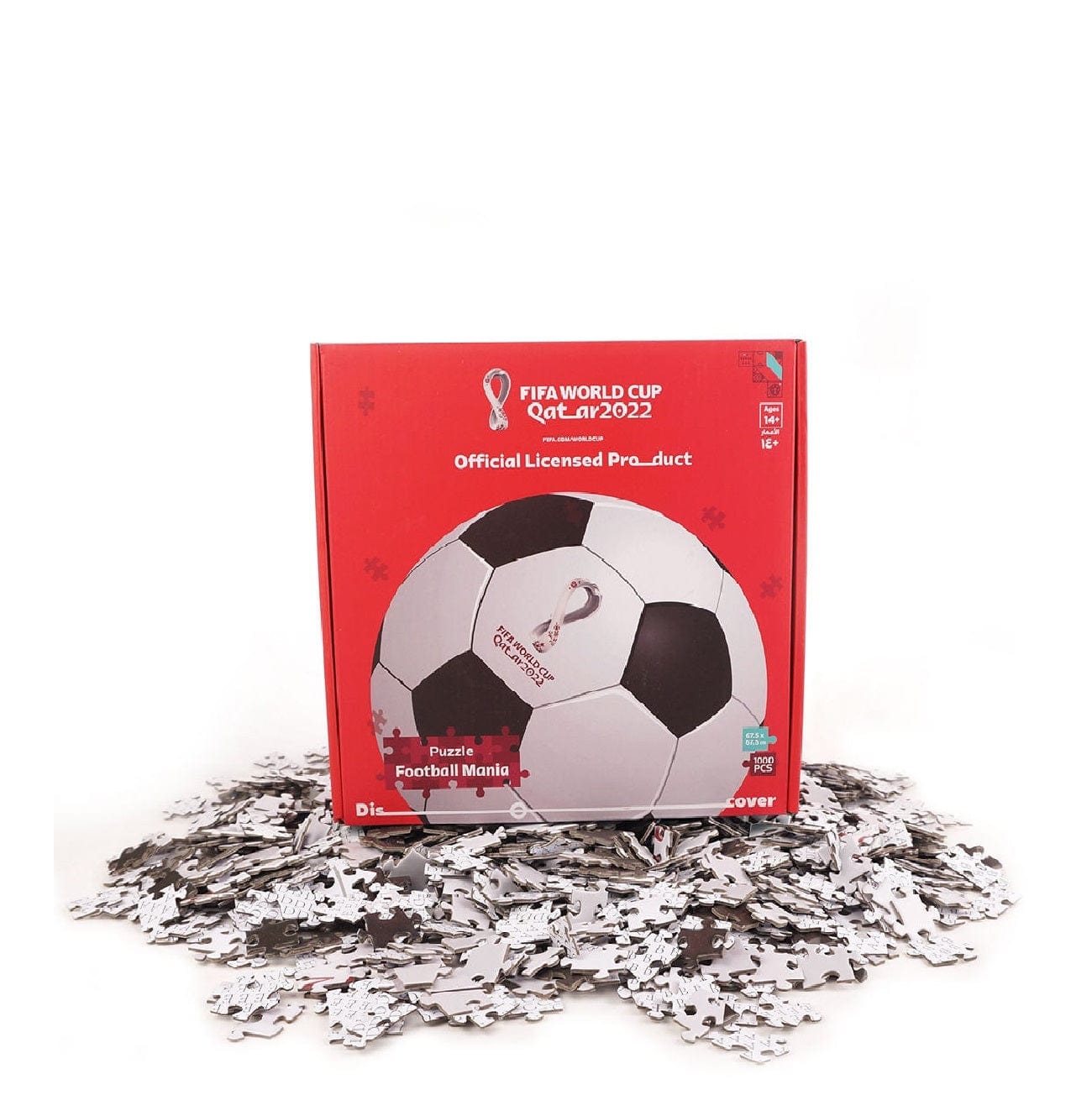 FIFA World Cup Qatar 2022 1000 Piece Square Official FIFA Themed Jigsa