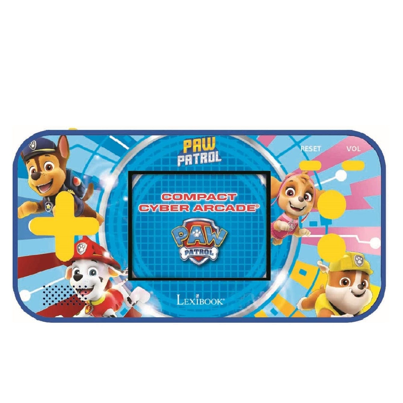 Lexibook Paw Patrol Chase Compact Cyber Arcade Portable Gaming Console ...