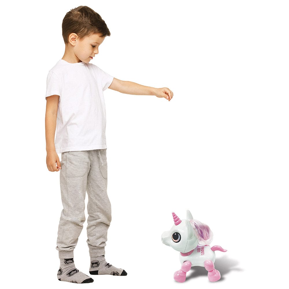 Power Unicorn Mini - Unicorn Robot with Light and Sound Effects – flitit