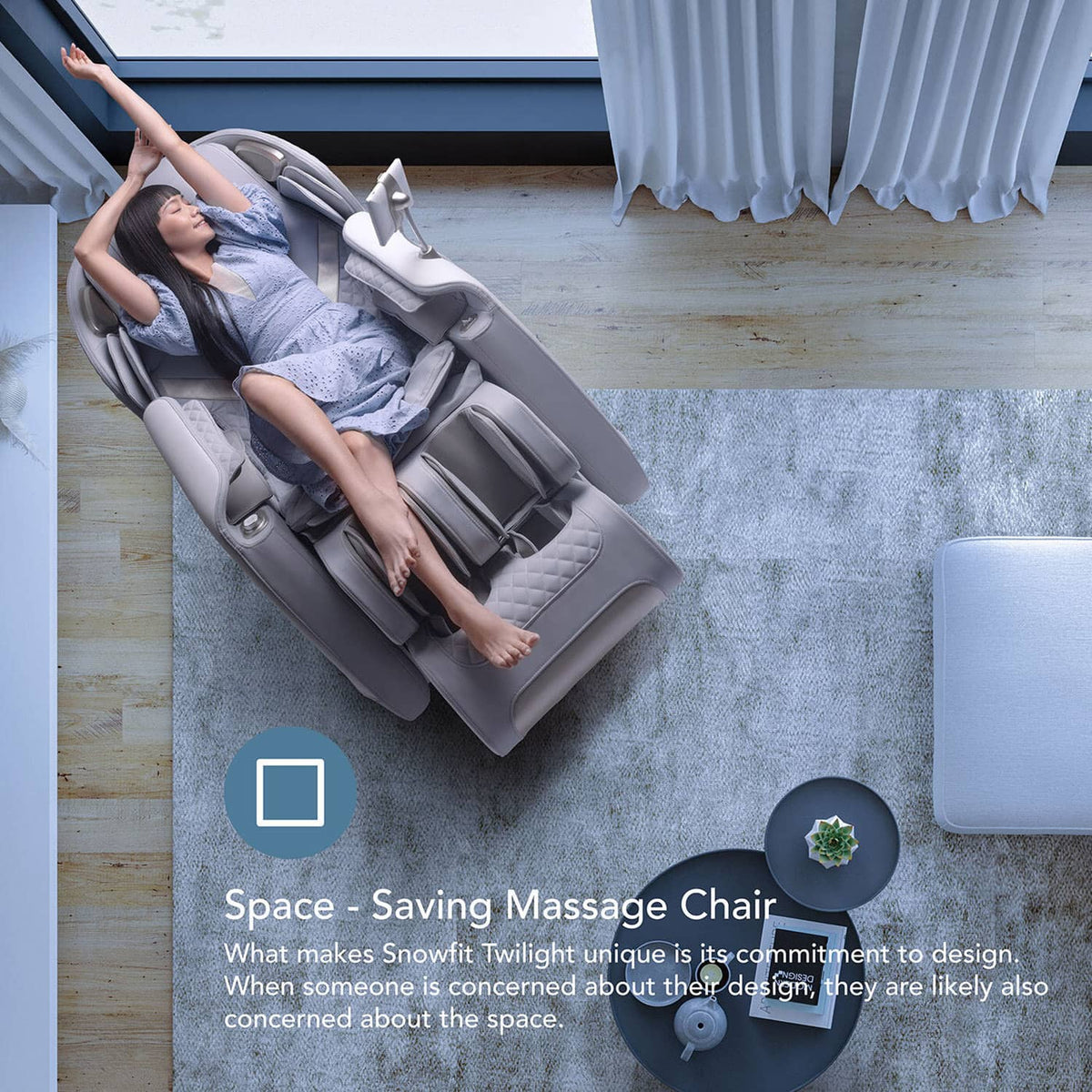 Rotai Smart Healthcare Massage Chair Grey