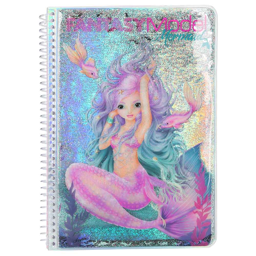 Top Model Fantasy Model Colouring Book, Mermaid Design