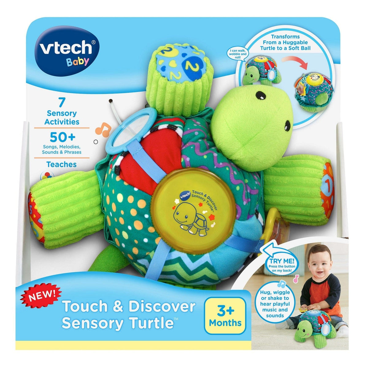 VTech Touch & Discover Sensory Turtle