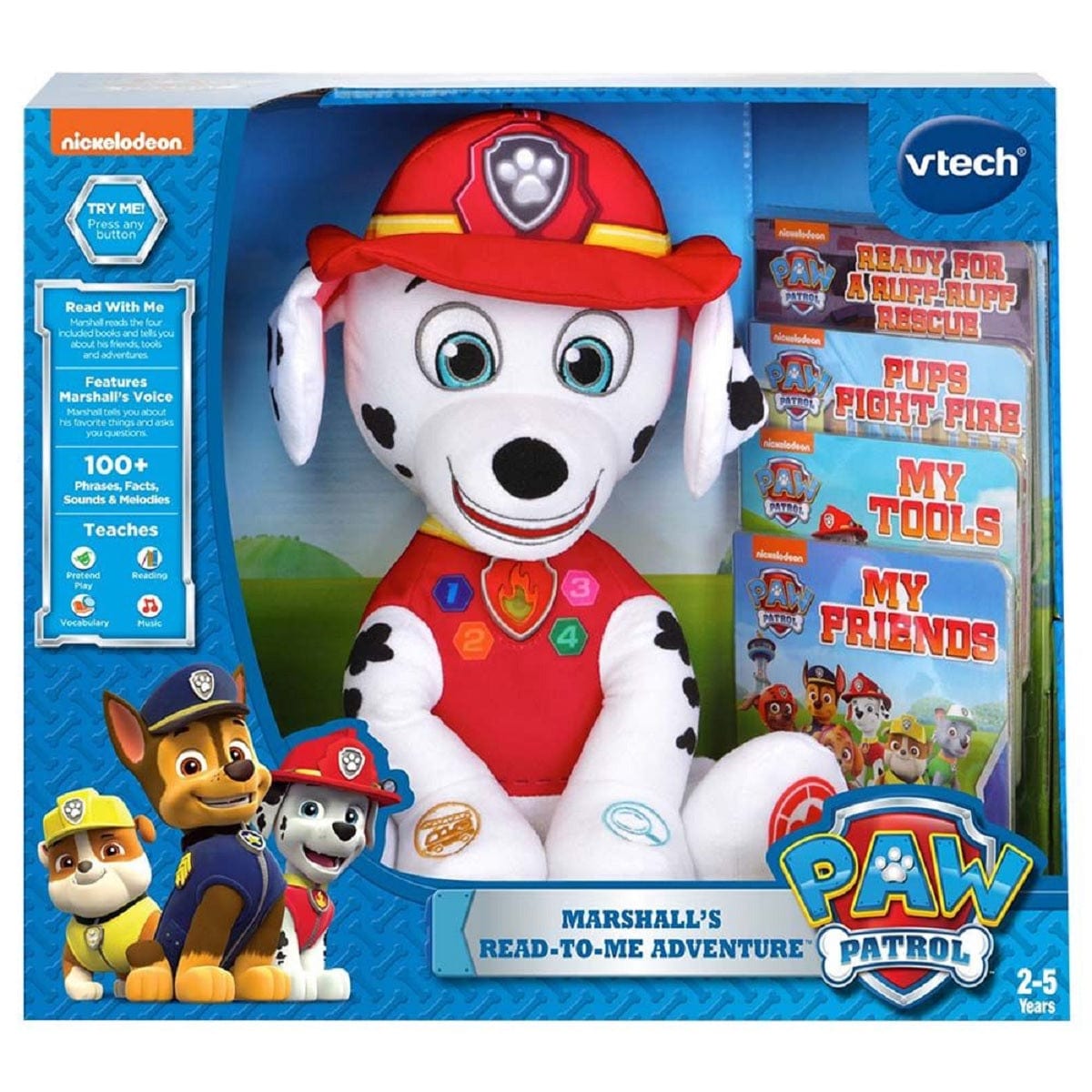 Vtech Plush Marshall Read N Learn